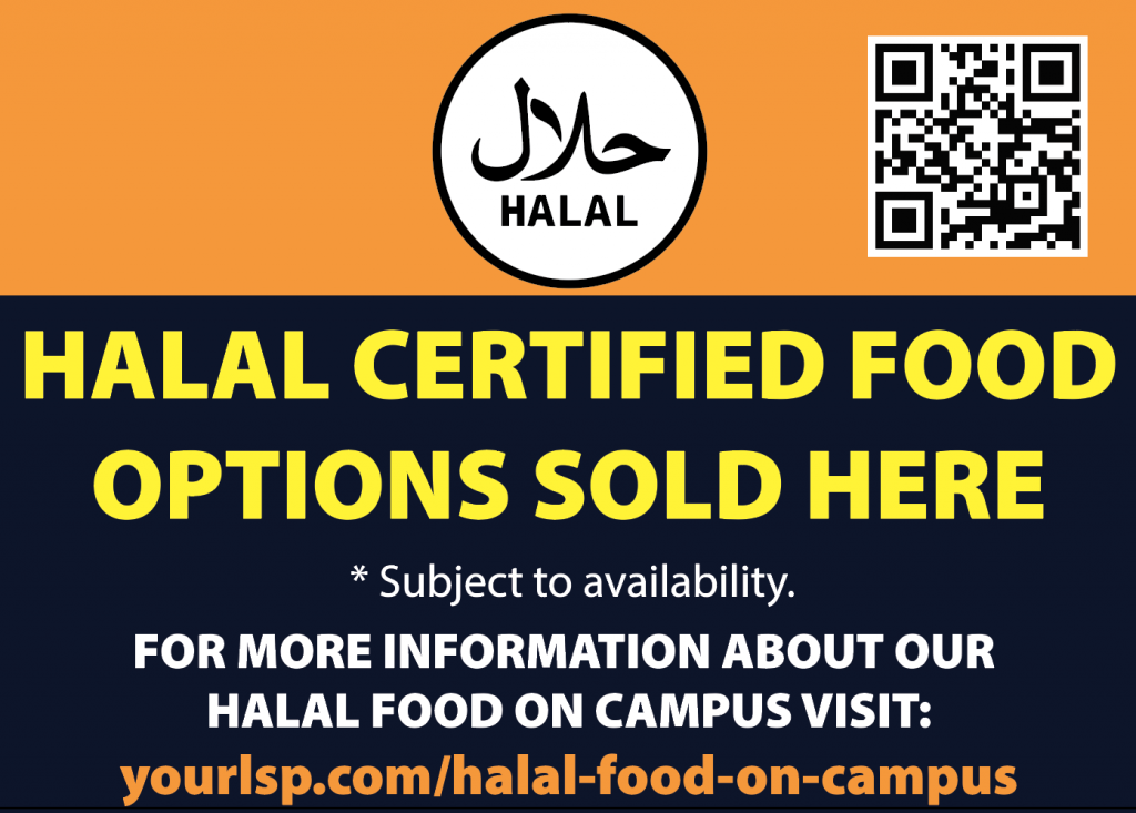 Halal Food on Campus - Your LSP